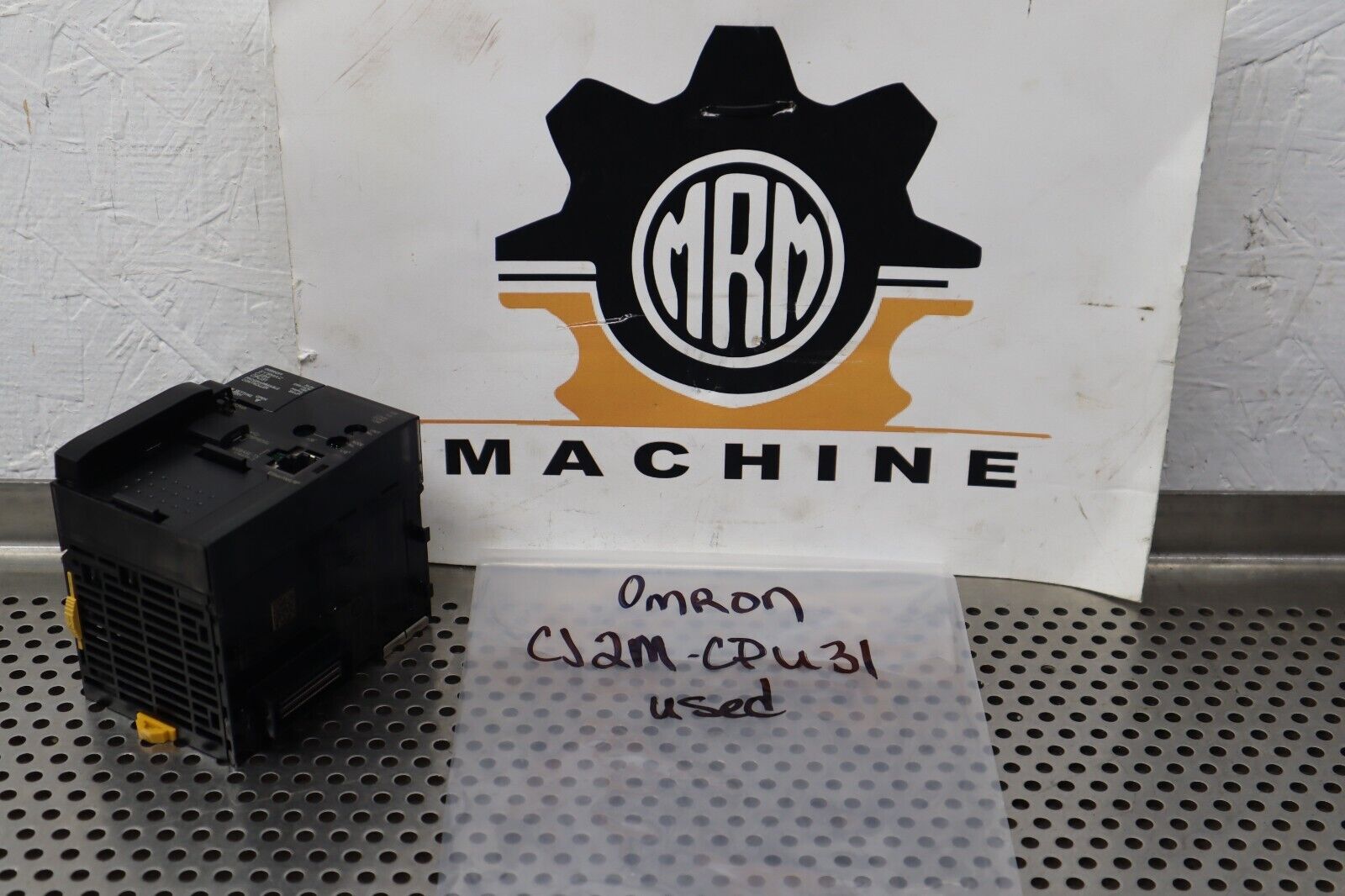 Omron CJ2M-CPU31 Programmable Controller Used With Warranty See All Pi – MRM Machine