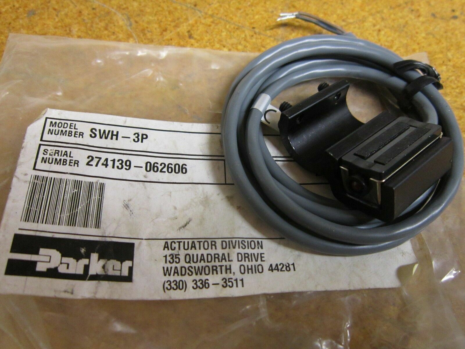 Parker SWH-3P PNP Switch New – MRM Machine