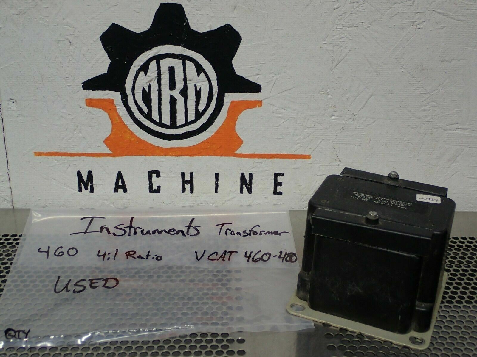 Instruments Transformer 460-480 Type 460 4:1 Ratio 50/60Hz Used With W ...