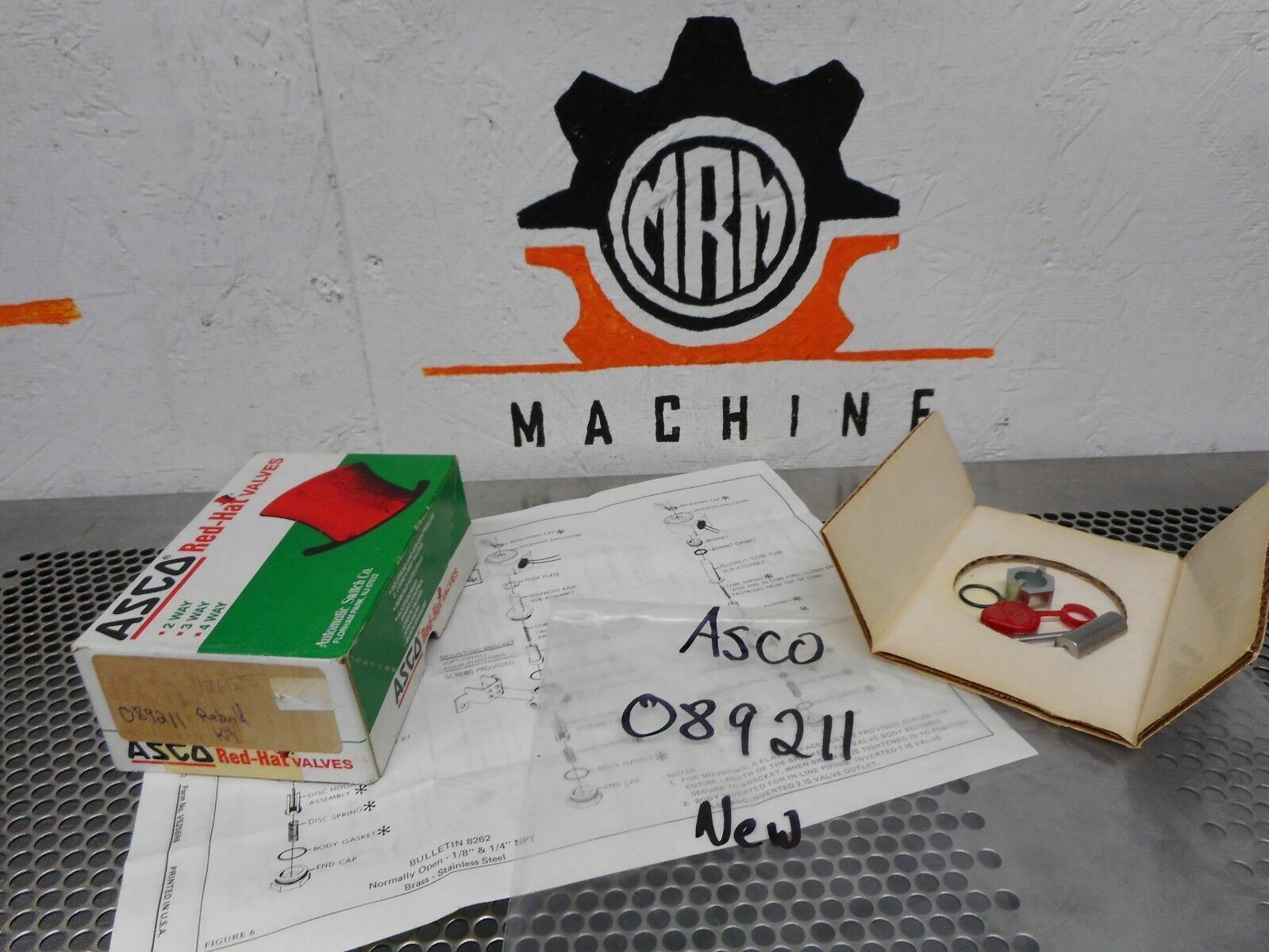 ASCO 089211 Valve Repair Kit New In Box Fast Free Shipping – MRM Machine