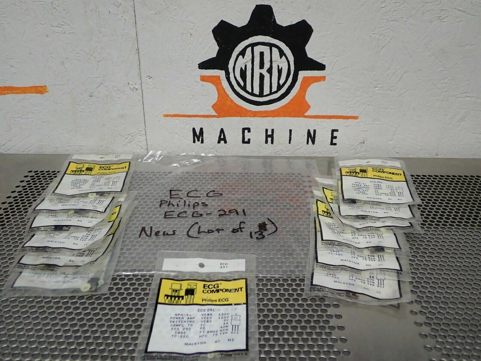 ECG Philips ECG-291 Transistors New Old Stock (Lot of 13) – MRM Machine