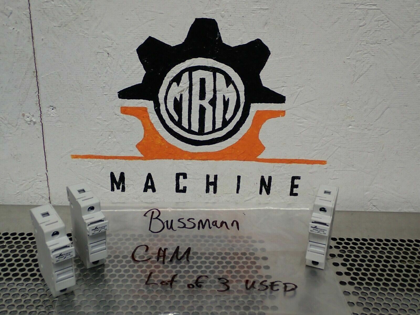 Bussmann Series CHM 30A 600V 50/60Hz Fuse Holders Used With Warranty ...