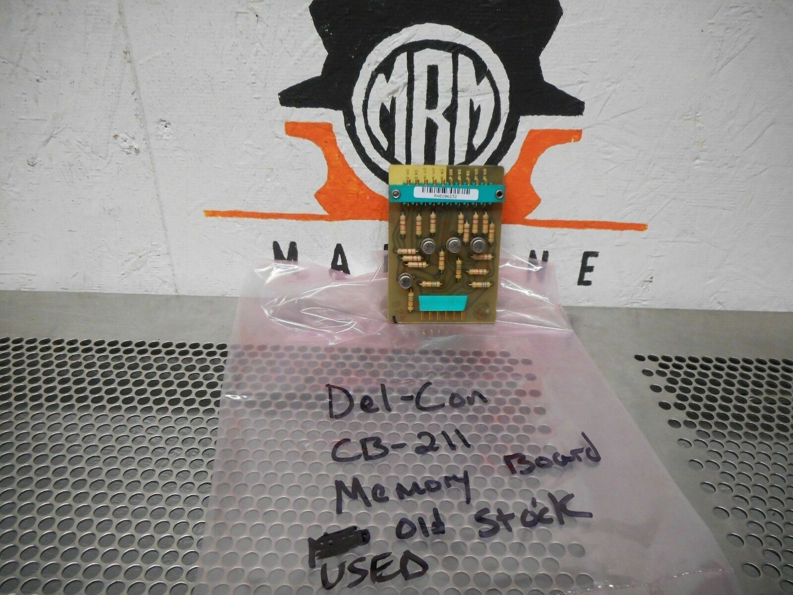 Del-Con CB-211 Memory Board Used Nice Shape With Warranty – MRM Machine