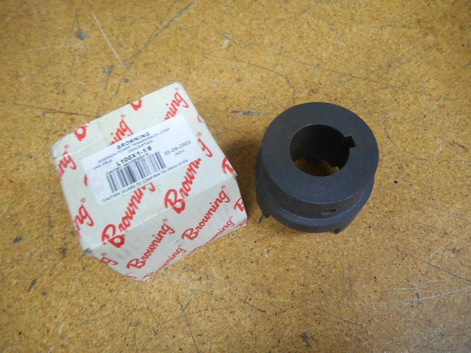Browning L100X1-1/8 Jaw Coupling Hub New – MRM Machine