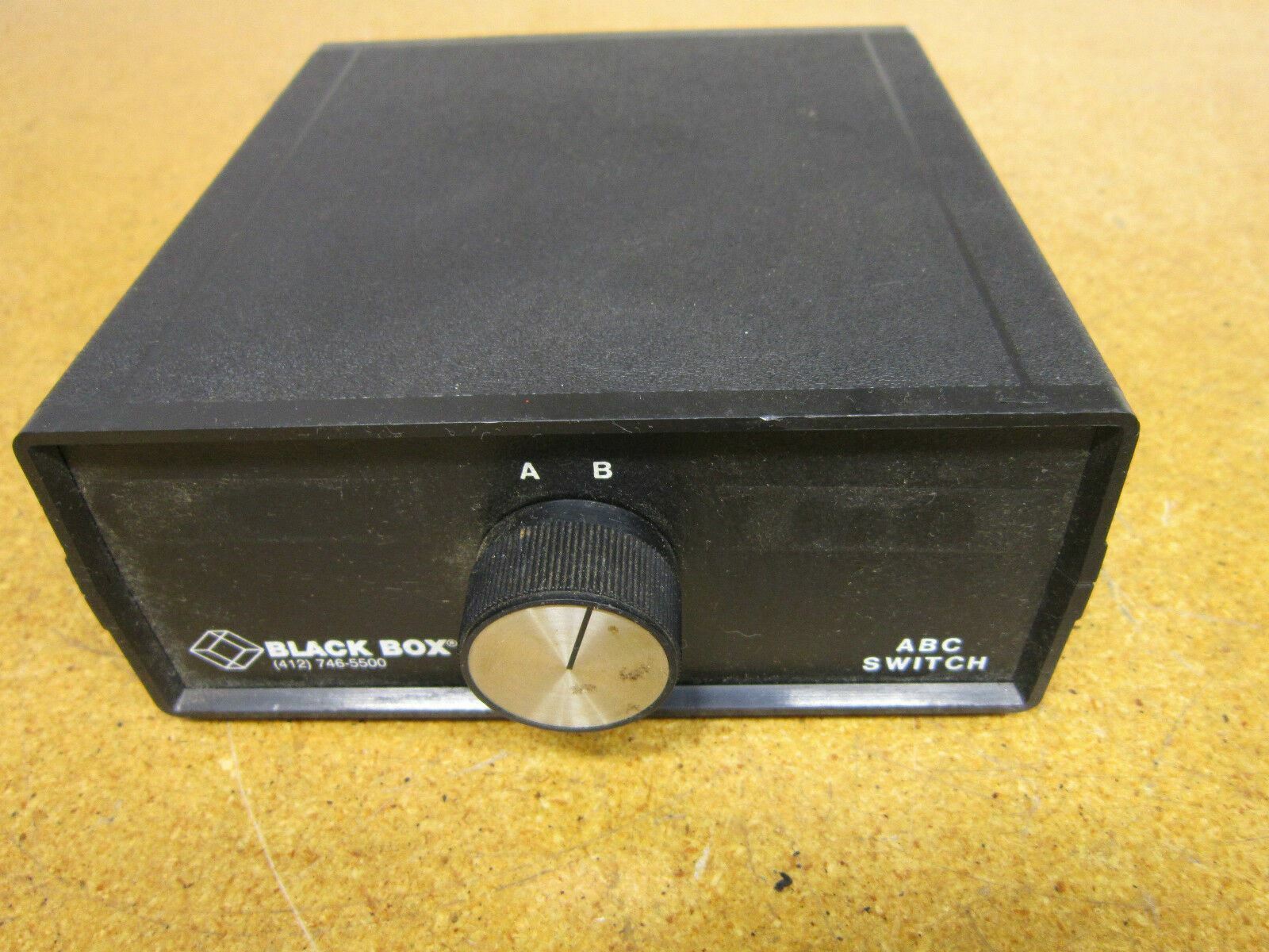Black Box SW018A-FFF ABC Switch Box – MRM Machine