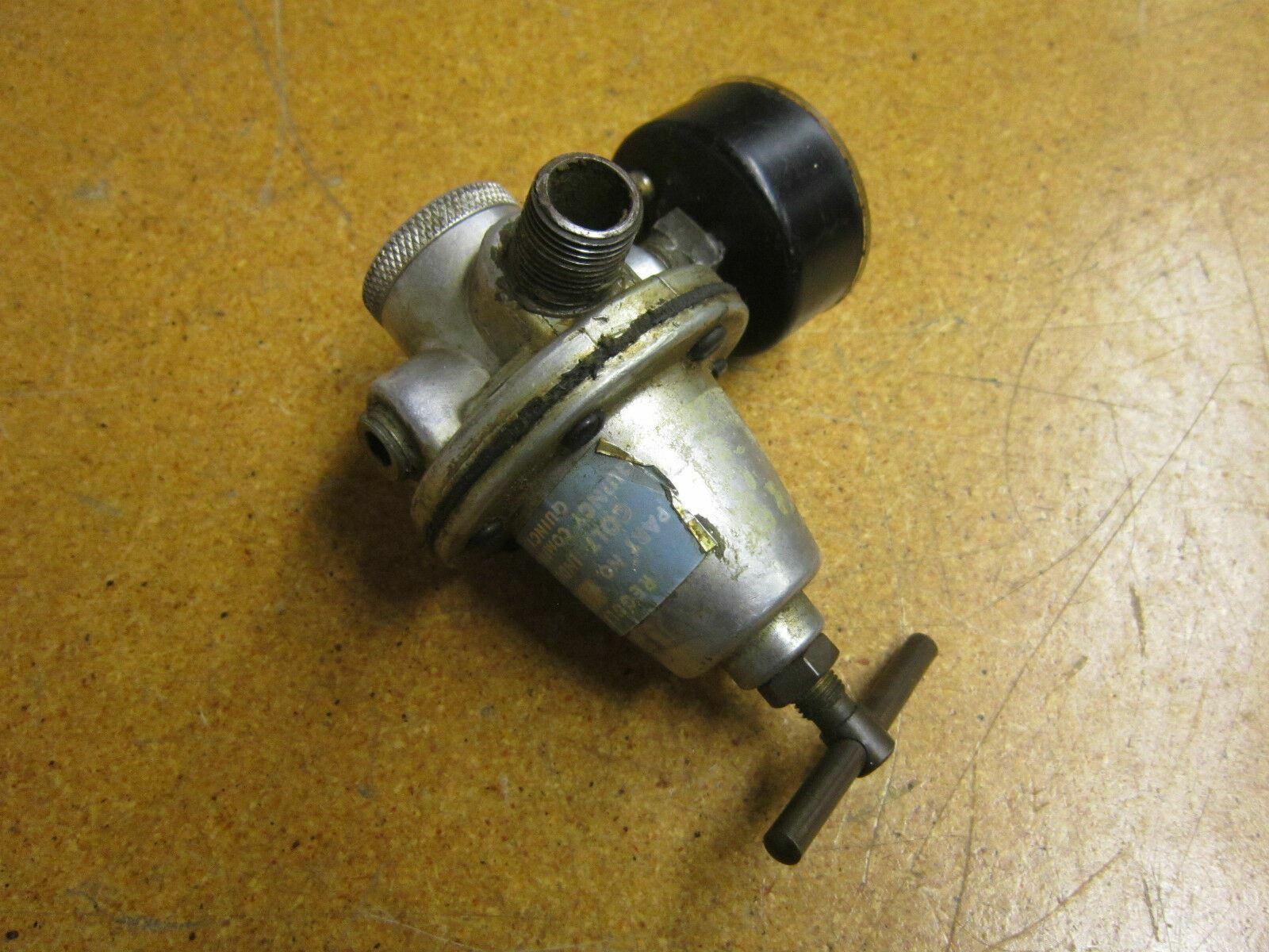 Colt Industries Regulator 3/8" With Gauge 0-160 PSI USED – MRM Machine