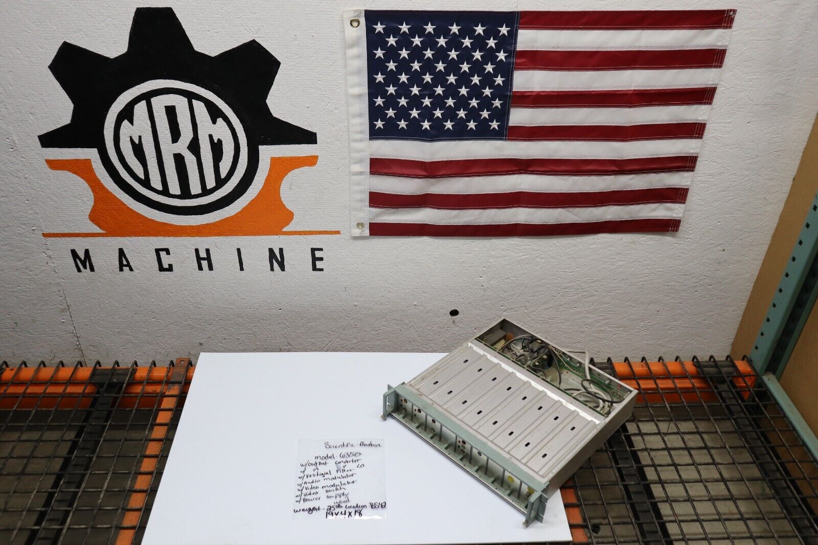 Scientific Atlanta 6350 Modulator W/ Power Supply Video & Audio Modula ...