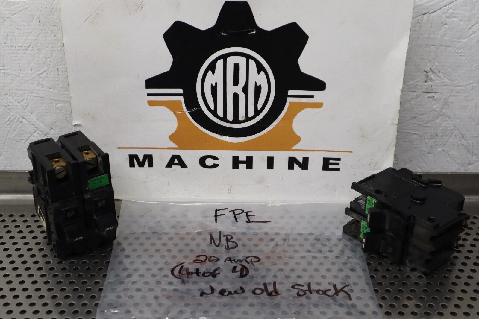 FPE Type NB 20A Circuit Breakers 120/240VAC 1-Pole New Old Stock (Lot ...