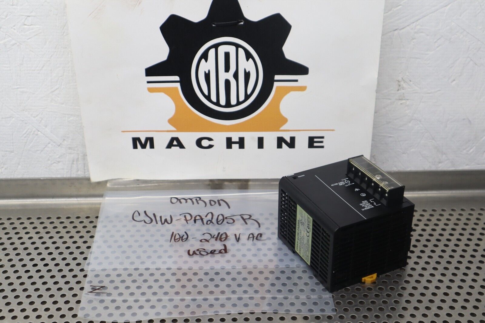 Omron CJ1W-PA205R Power Supply Unit 100-240VAC 50/60Hz 100VA Used With ...