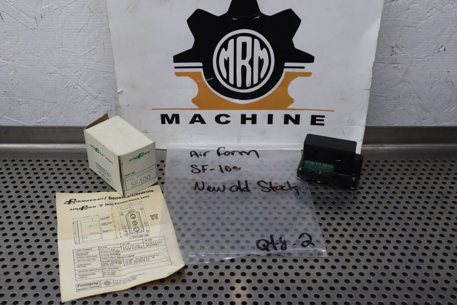 Air Form SF-100 Electric Switch New Old Stock See All Pictures – MRM ...