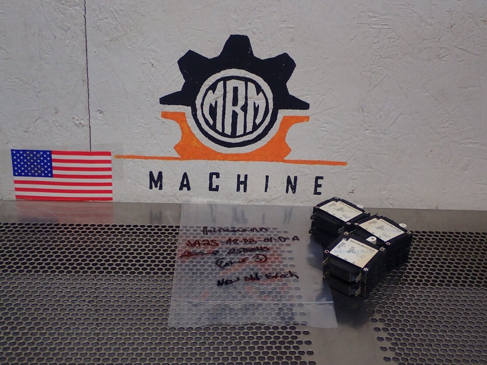 Heinemann JA2S-A8-BB-01-D-A 20A 250V Circuit Breakers New Old Stock (L ...