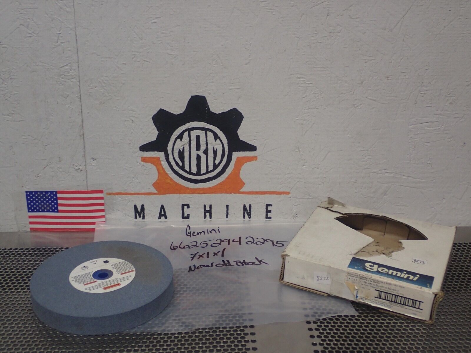 Gemini 66252942295 Bench & Pedestal Wheel 7X1X1 New Old Stock See All ...