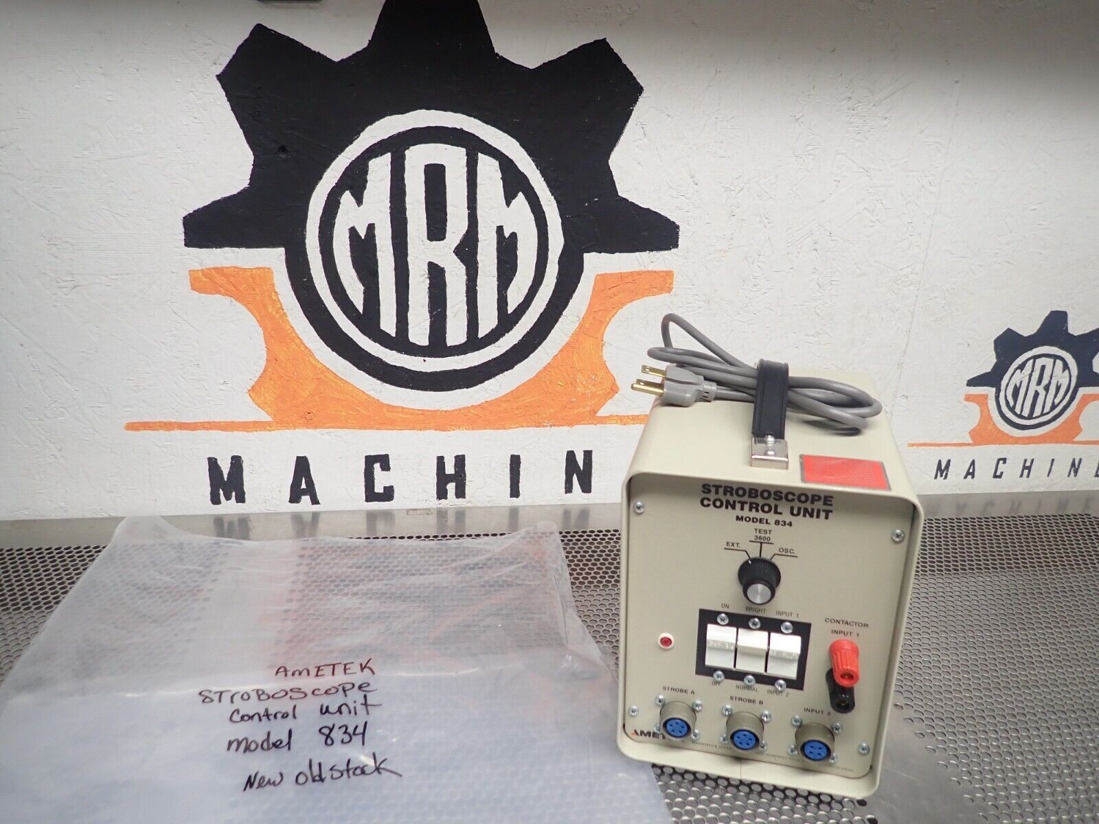 AMETEK Model 834 Stroboscope Control Unit New Old Stock See All Pictur ...