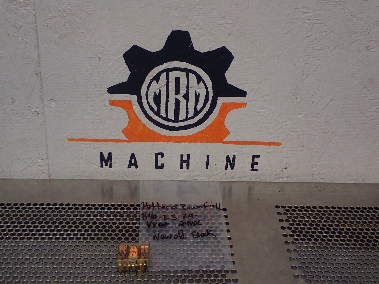 Potter & Brumfield R40-E3-Z4-V800 24VDC Relay New Old Stock – MRM Machine