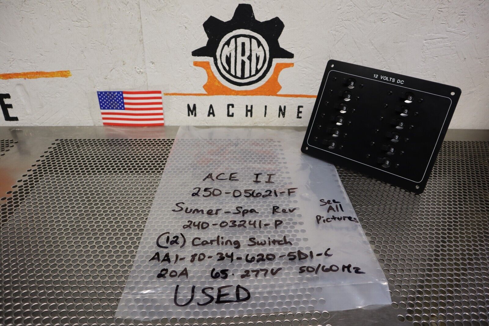 ACE II 250-05621-F Sumer-Spa Rev 240-03241-P (12) Carling AA1-80-34-62 ...