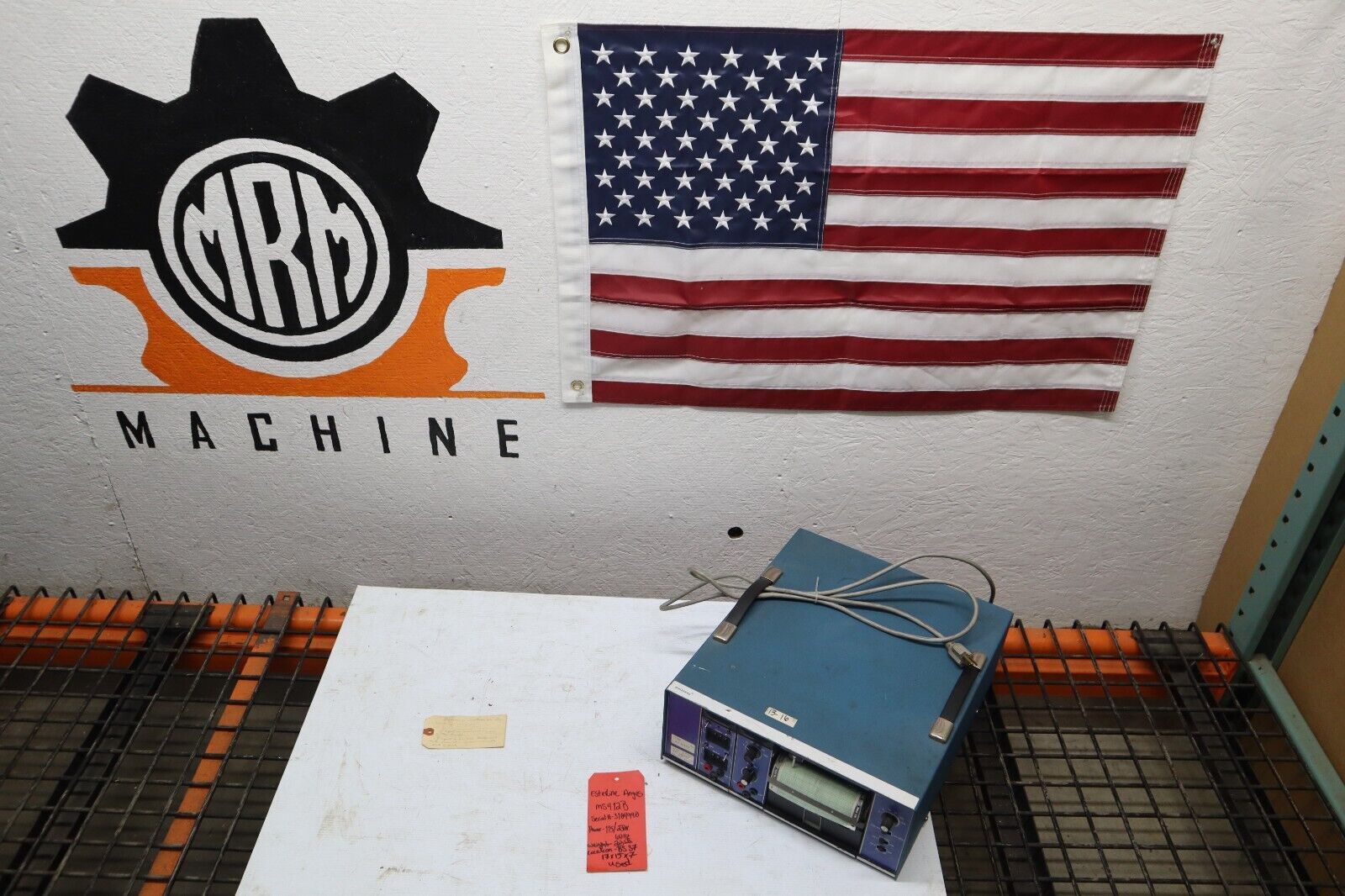 ESTERLINE ANGUS MS412B 115/230V 60Hz Chart Recorder Used With Warranty ...