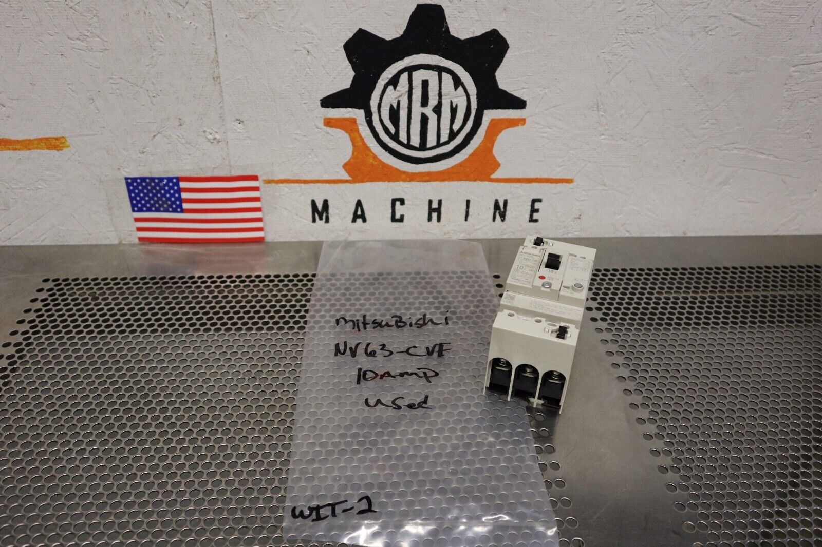 Mitsubishi NV63-CVF 10A Earth Leakage Circuit Breaker 3-Pole Used With ...