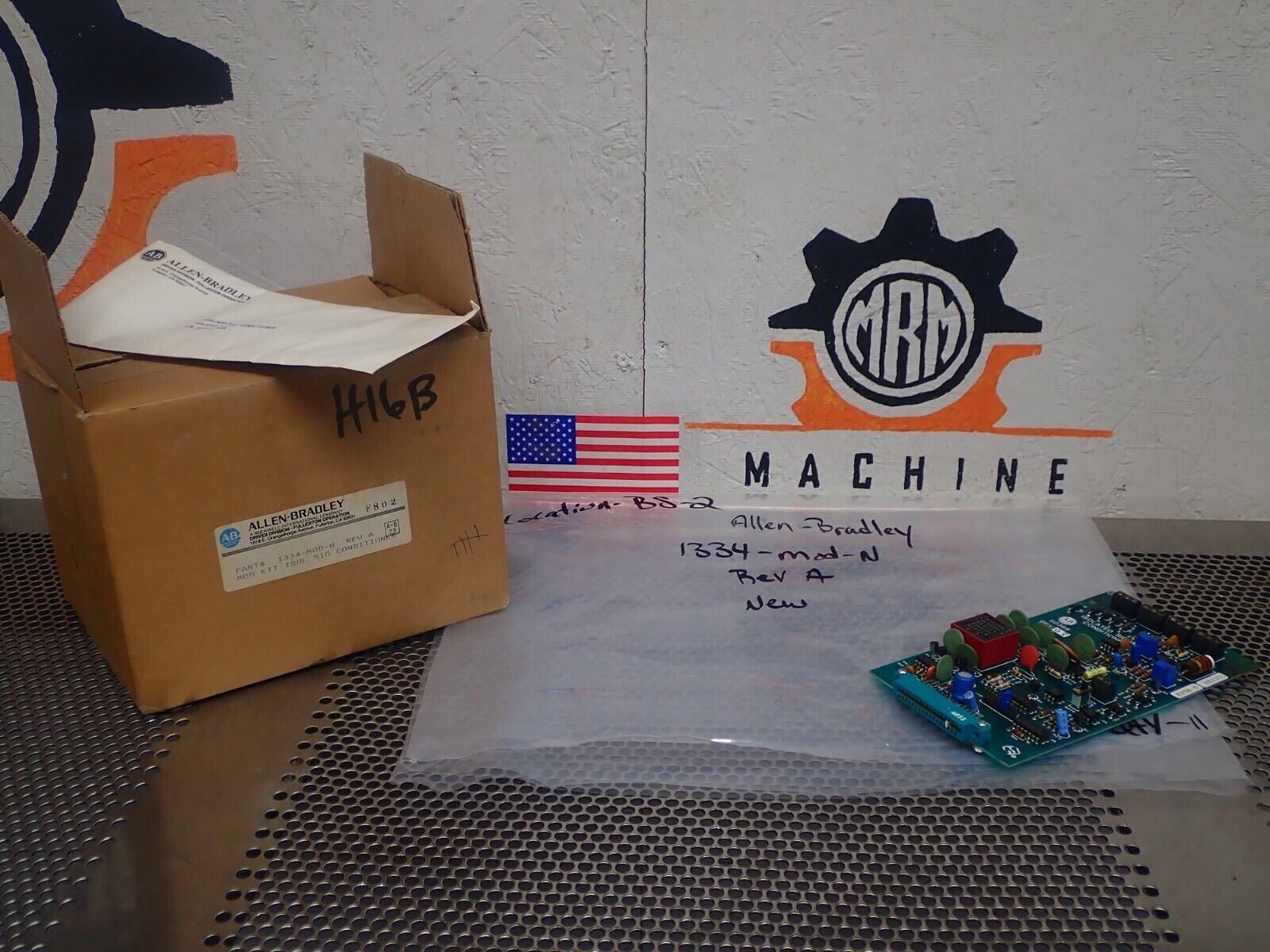 Allen Bradley 1334-MOD-N Ser A Mod Kit Isolated Signal Conditioner New ...